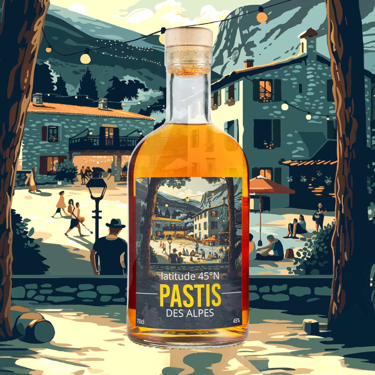 Latitude 45°N - Le Pastis des Alpes – Distillerie Meunier